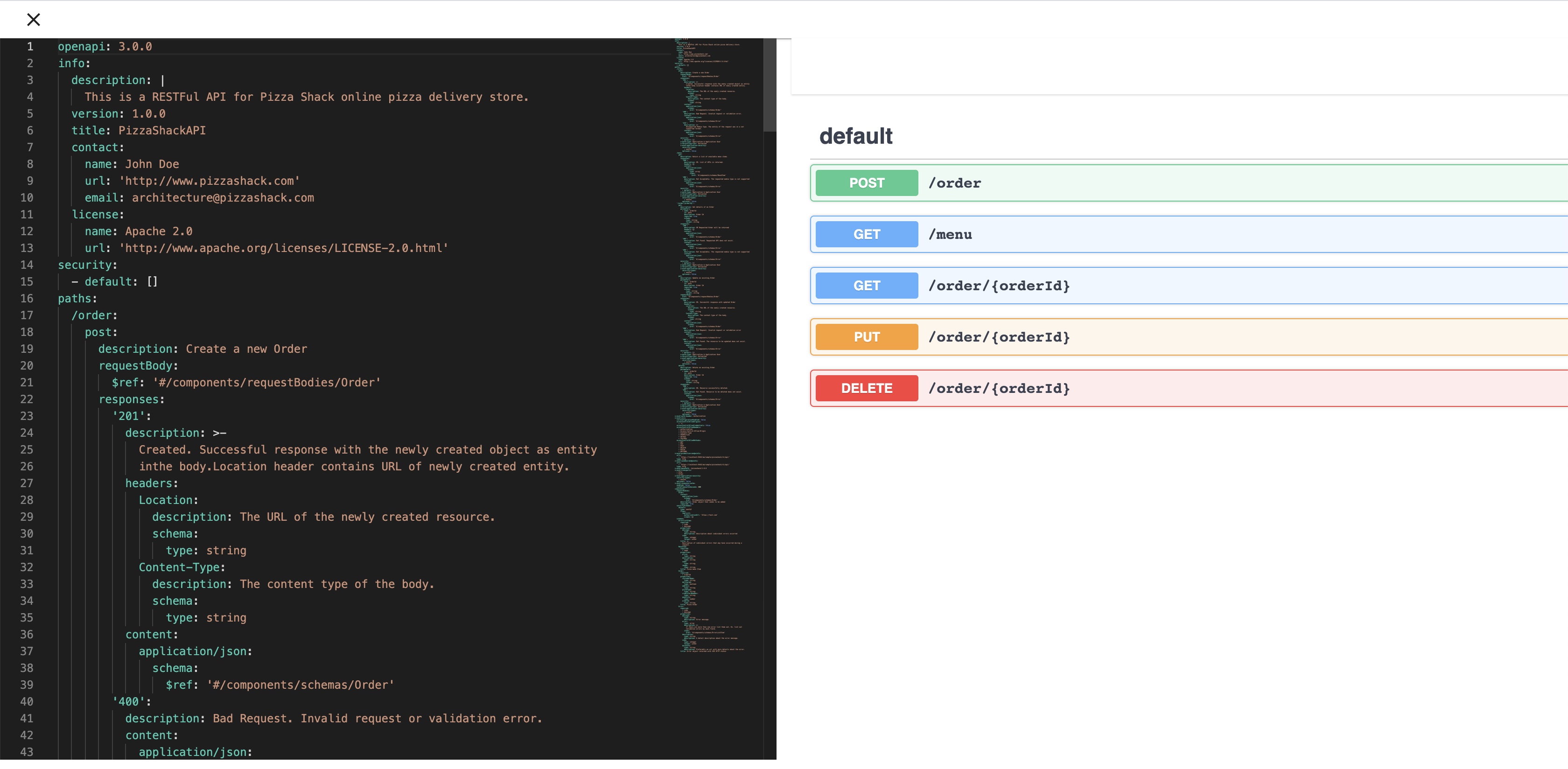Create an API Using a Service - WSO2 API Manager Documentation
