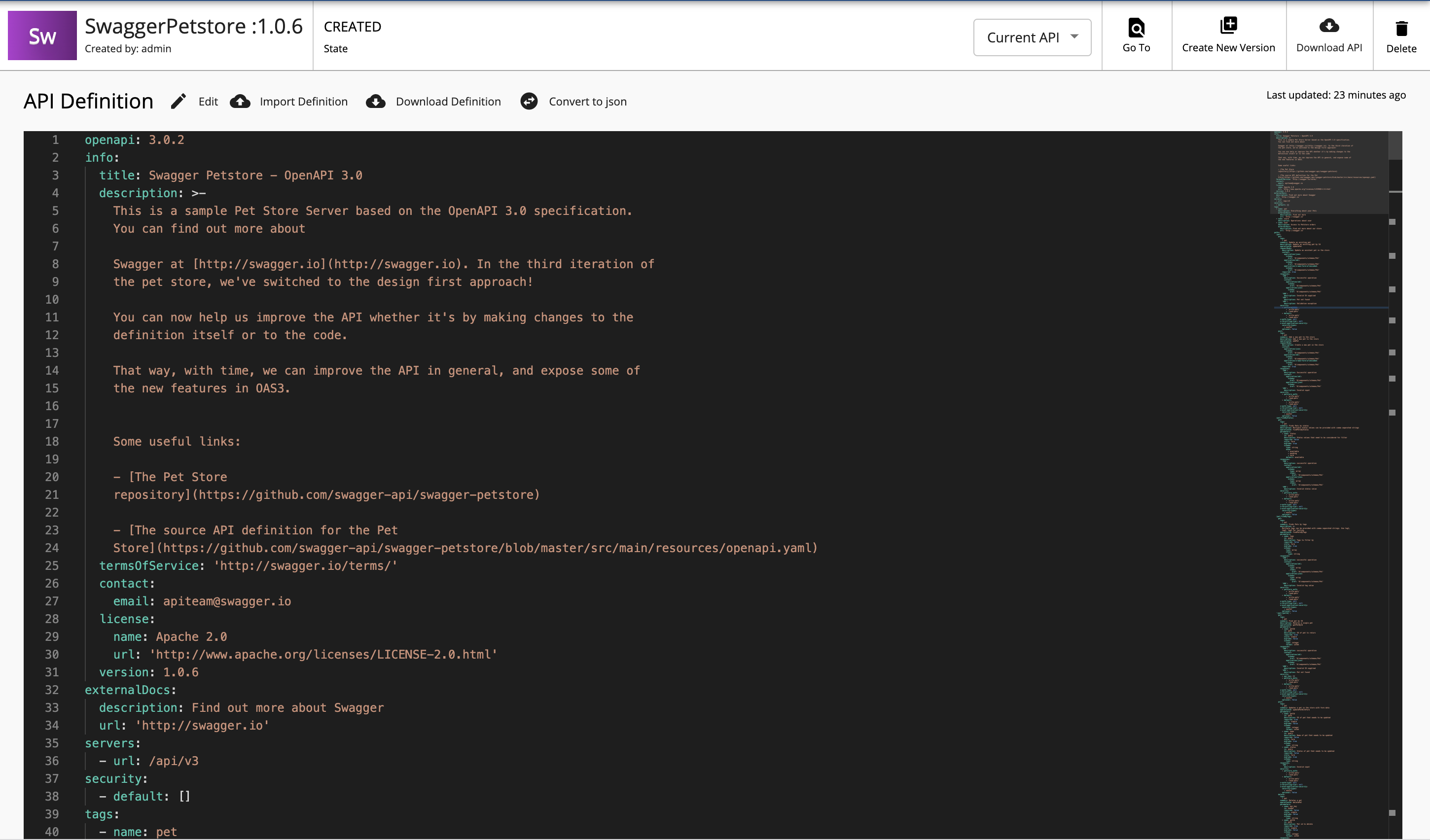 Create a REST API from an OpenAPI Definition - WSO2 API Manager ...